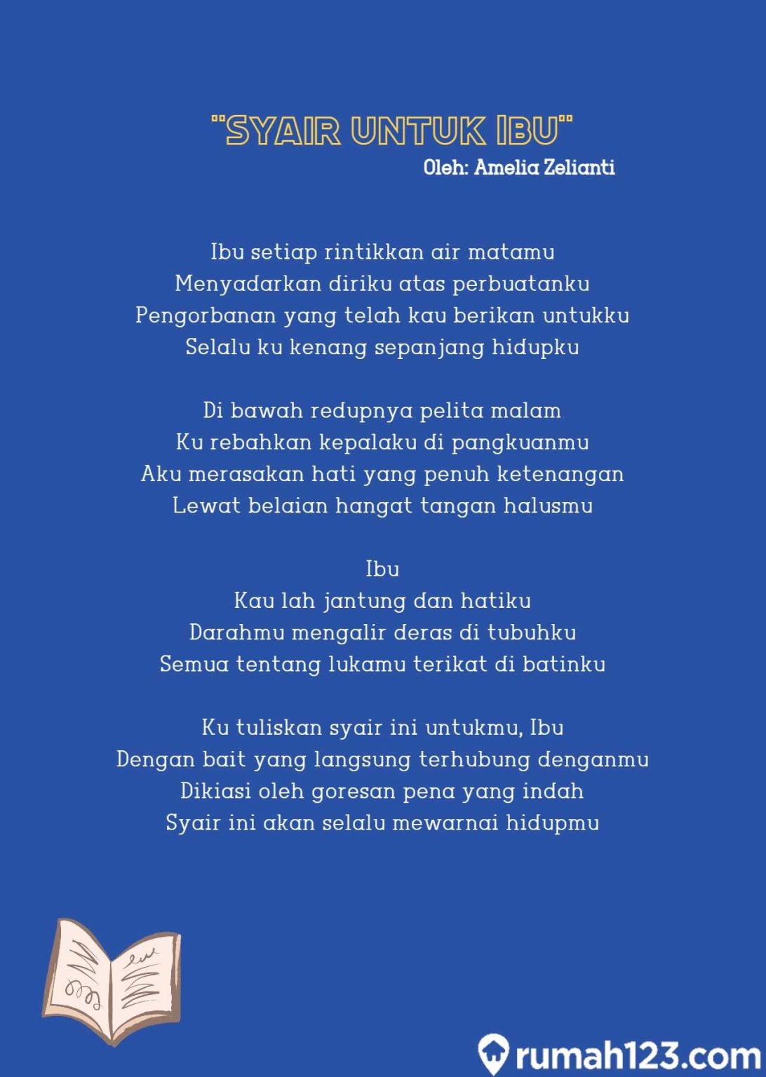 51 Contoh Puisi Pendek Berbagai Tema, Lengkap dan Menarik!