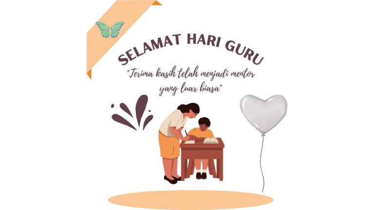 10 Contoh Kartu Ucapan Hari Guru yang Menyentuh Hati
