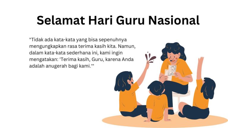 10 Contoh Kartu Ucapan Hari Guru yang Menyentuh Hati