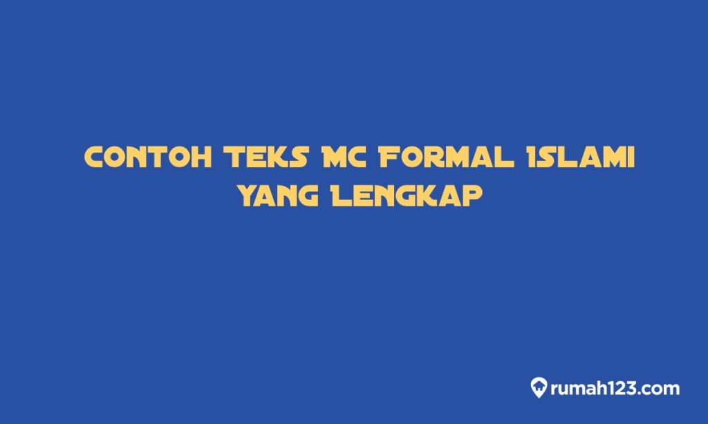 Contoh Teks MC Formal Islami yang Lengkap. Bisa Dijadikan Rujukan!
