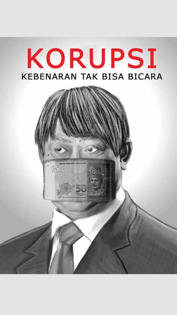 7 Contoh Poster Anti Korupsi yang Mudah Ditiru. Pesannya Jelas!