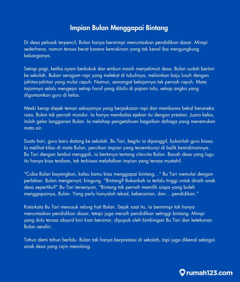 12 Contoh Cerpen Pendidikan yang Menginspirasi dan Penuh Nilai