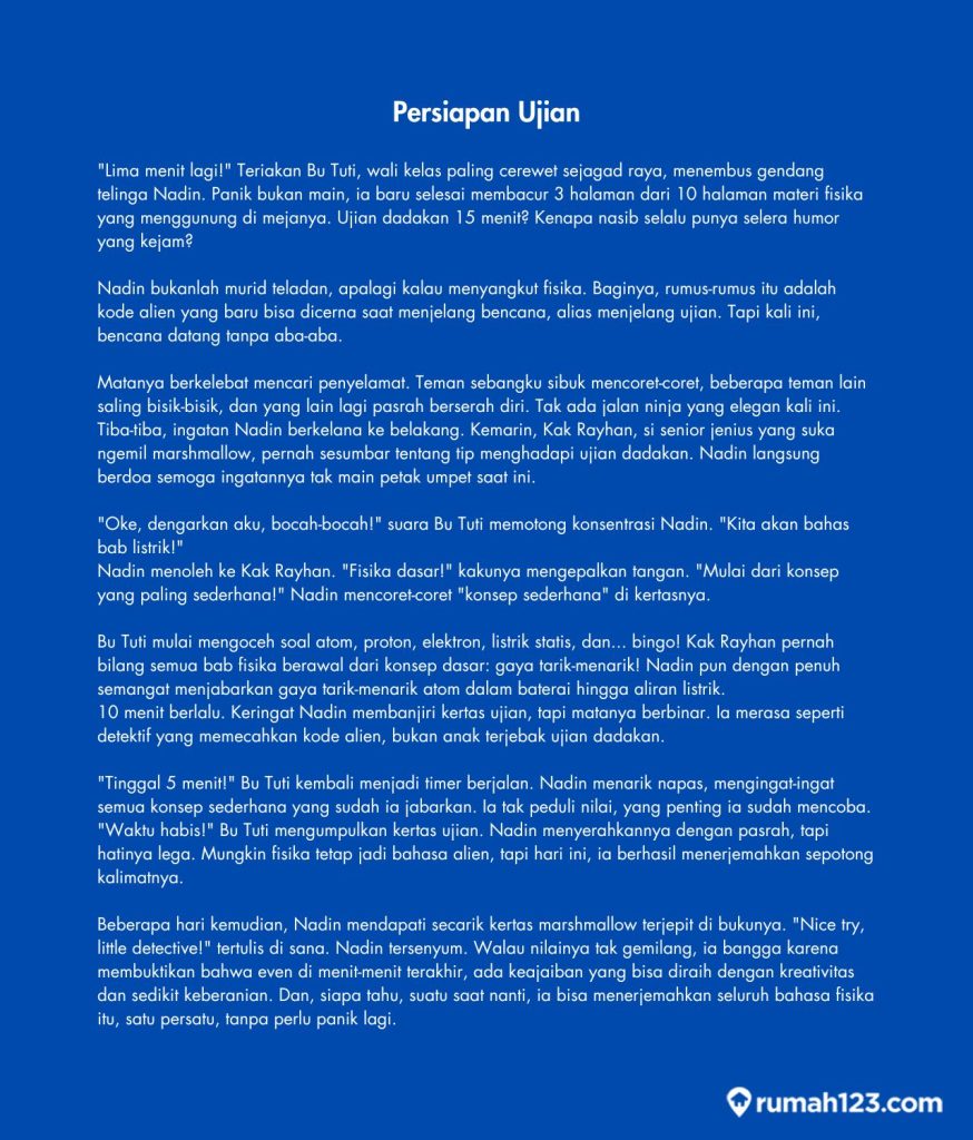 12 Contoh Cerpen Pendidikan yang Menginspirasi dan Penuh Nilai