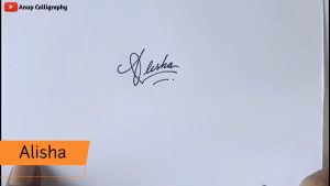15 Contoh Tanda Tangan Huruf A Aesthetic, Keren, Simple, dan Bagus