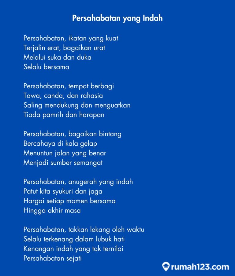 12 Contoh Puisi 5 Bait Berbagai Tema. Mulai dari Pendidikan hingga Cinta!