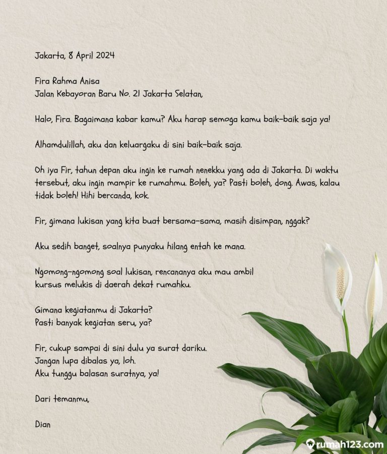 13 Contoh Surat untuk Sahabat Sejati yang Menyentuh Hati