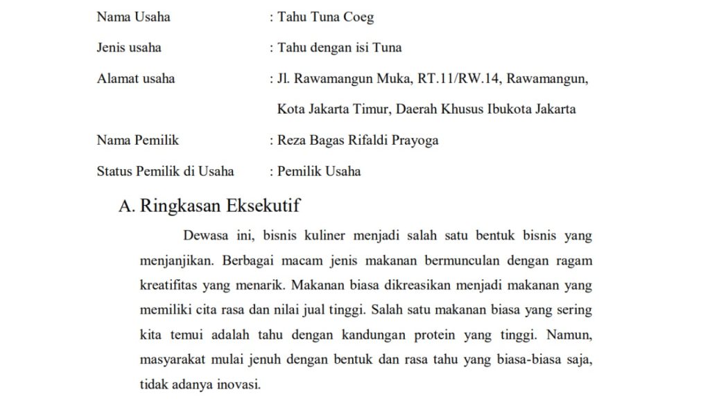 4 Contoh Executive Summary yang Baik dan Benar Terlengkap