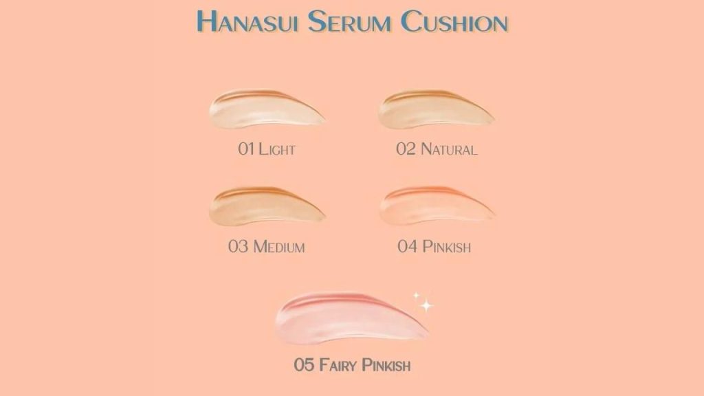 10 Rekomendasi Shade Cushion Hanasui sesuai Undertone Kulit