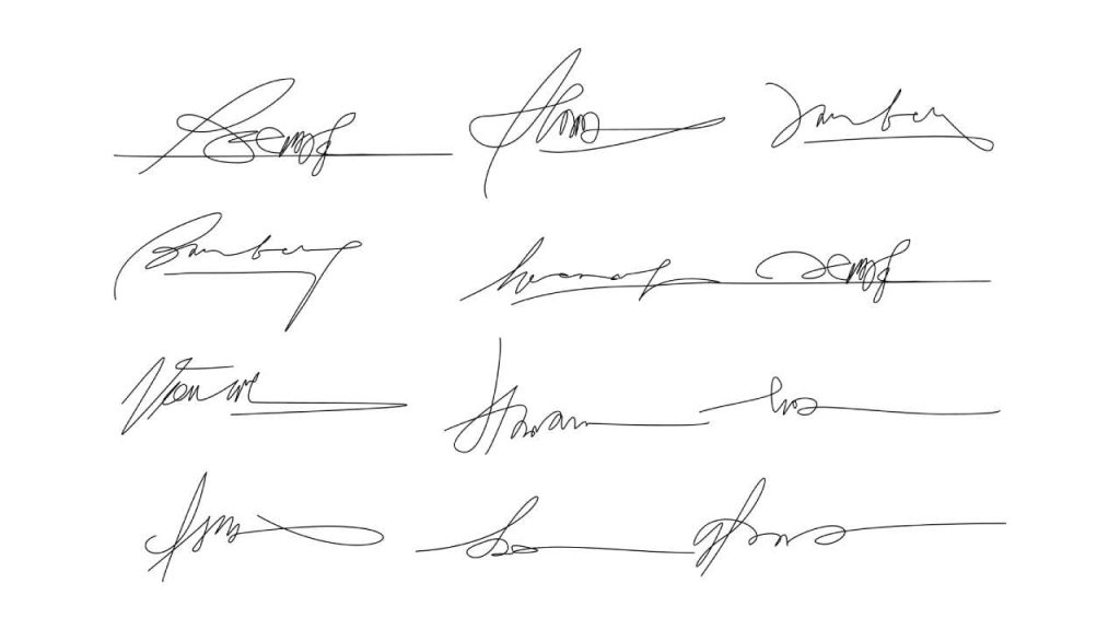 Contoh Tanda Tangan yang Simple dan Aesthetic. Unik!