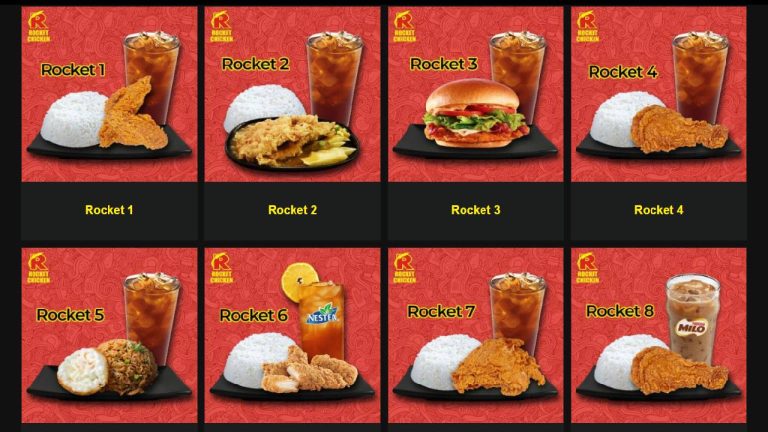 Menu Rocket Chicken Terbaru 2024 dan Harganya