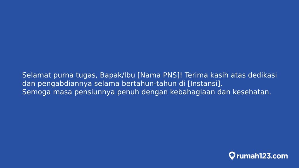 80 Contoh Ucapan Purna Tugas atau Pensiun Penuh Kesan