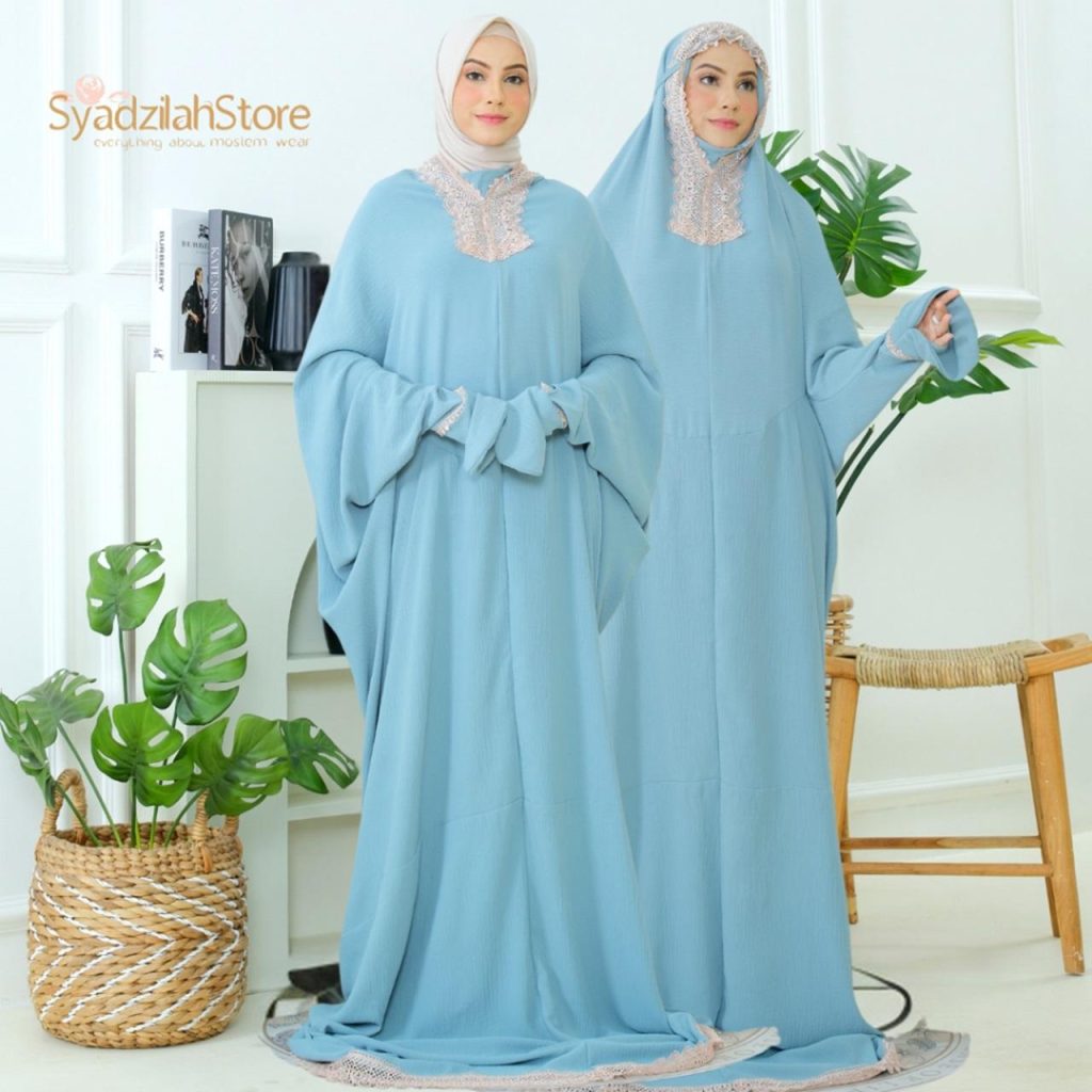 5 Rekomendasi Mukena Terusan Terbaik yang Adem untuk Dewasa