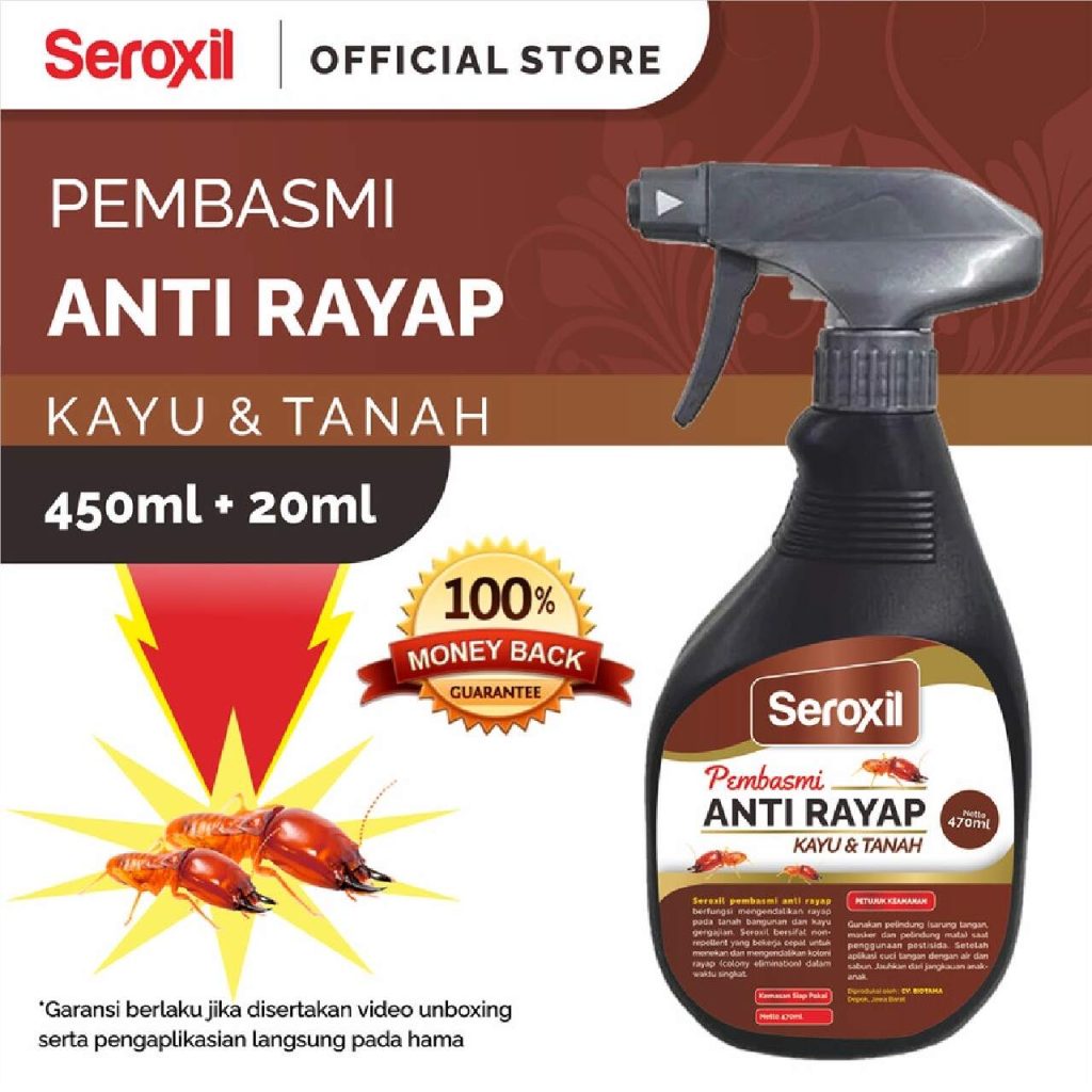 5 Rekomendasi Obat Anti Rayap Terbaik yang Ampuh