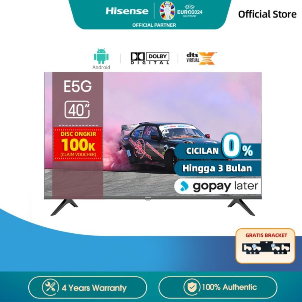 5 Rekomendasi Smart TV 40 Inch Terbaik 2024, Layarnya Jernih!