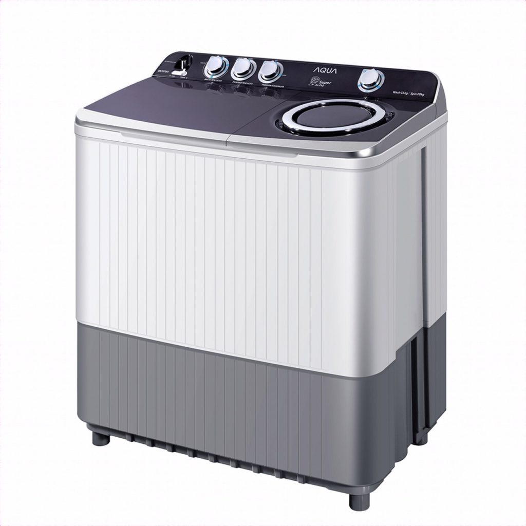 5 Rekomendasi Mesin Cuci 2 Tabung Aqua, Harga Mulai Rp1 Jutaan!