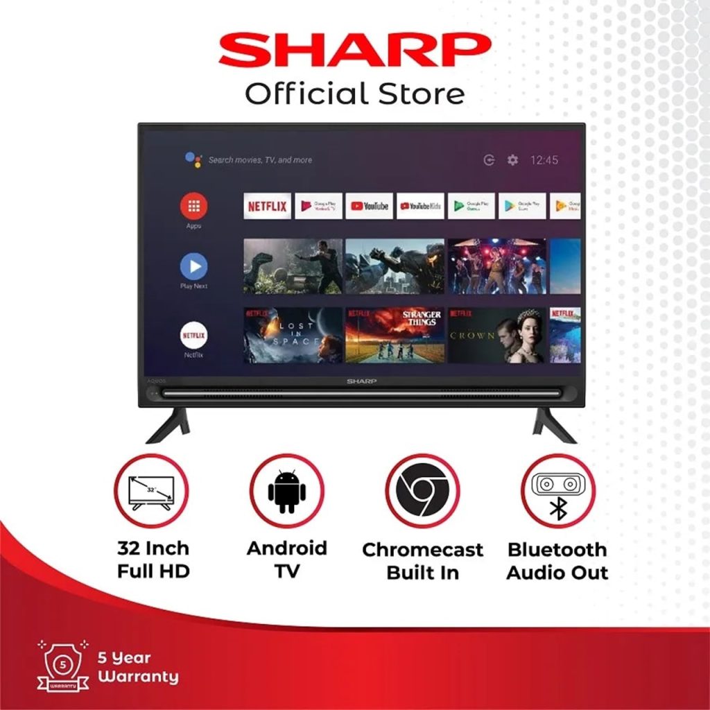 Rekomendasi TV Sharp Aquos 32 Inch Terbaik 2024