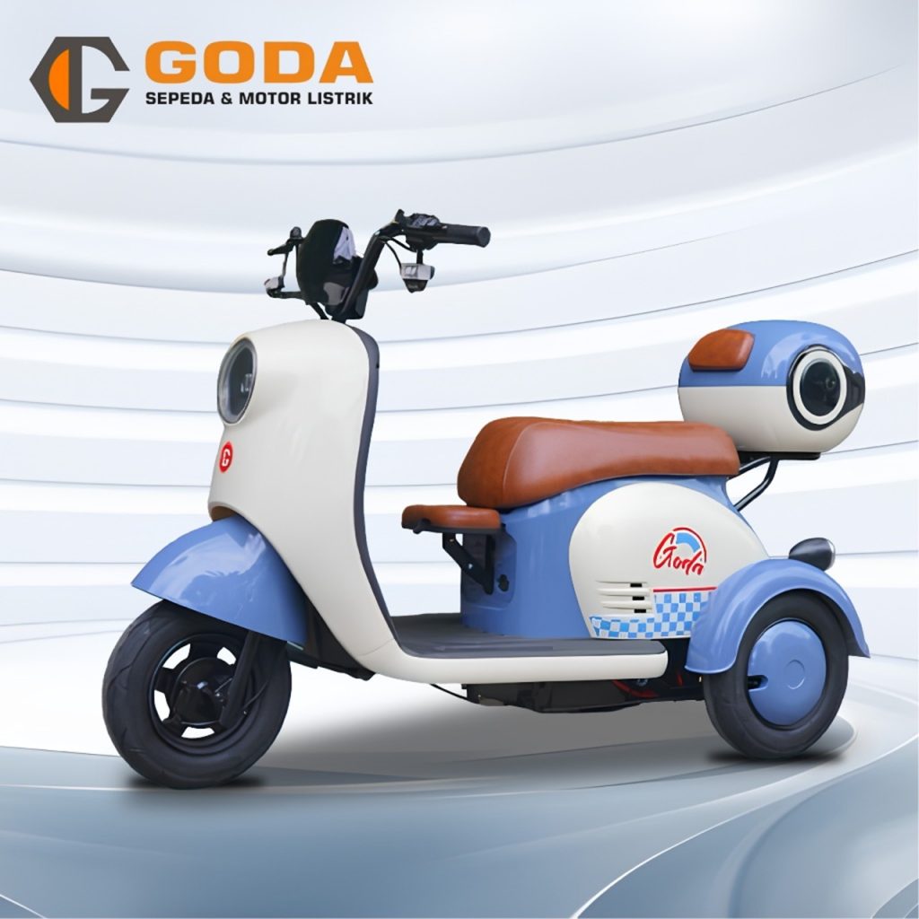 7 Rekomendasi Sepeda Listrik Roda 3 Terbaik 2024, Murah!