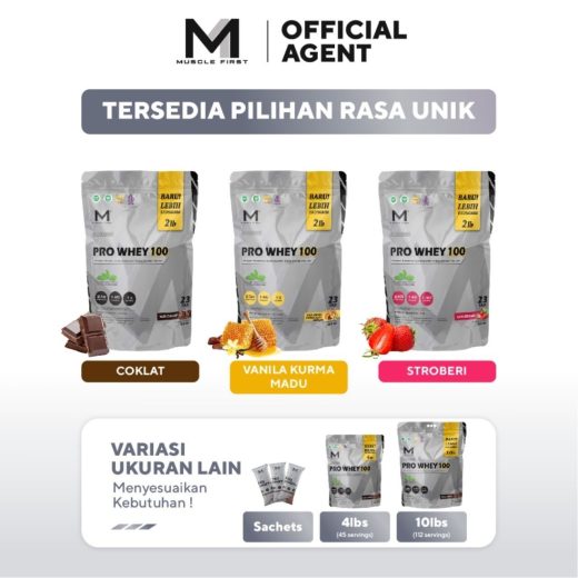 5 Rekomendasi Susu Whey Protein Terbaik 2024