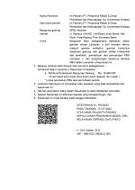 Contoh PBG yang Sudah Jadi untuk Perumahan dan Lainnya