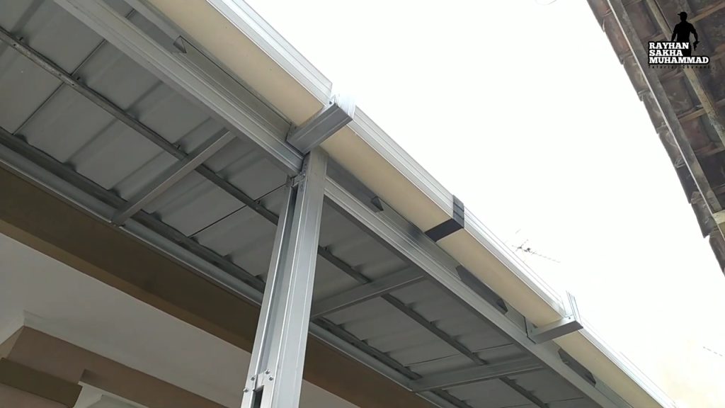 Cara Membuat Dudukan Talang Air dari Baja Ringan, Tutorial Youtube!