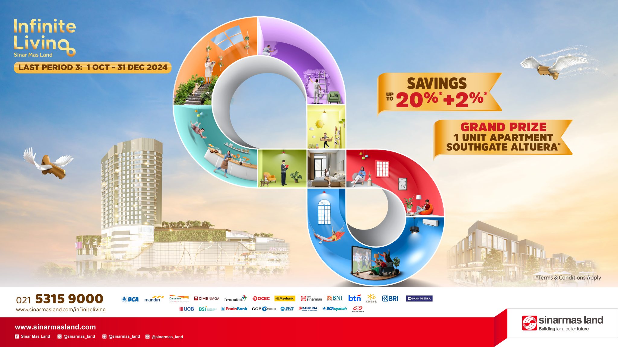 Sinar Mas Land Hadirkan Program Infinite Living untuk Konsumen