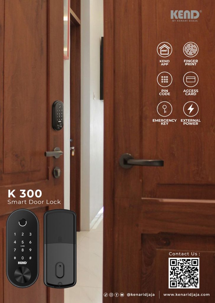 KEND Raih GPA 2024, KEND Smart Door Lock Rimlock K 300 Jadi Andalan!