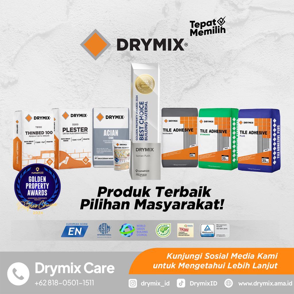 Solusi Praktis Bahan Bangunan Berkualitas dari Drymix
