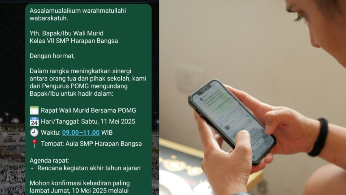 8 Contoh Undangan Rapat di Grup WA untuk Berbagai Kegiatan