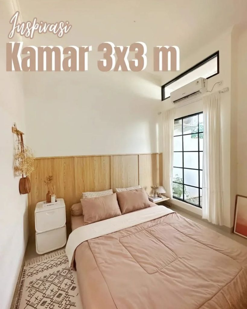 7 Cara Menata Kamar Tidur Ukuran 3x3 agar Nyaman