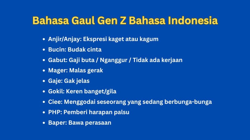 120+ Bahasa Gaul Gen Z beserta Artinya, Sudah Tahu?
